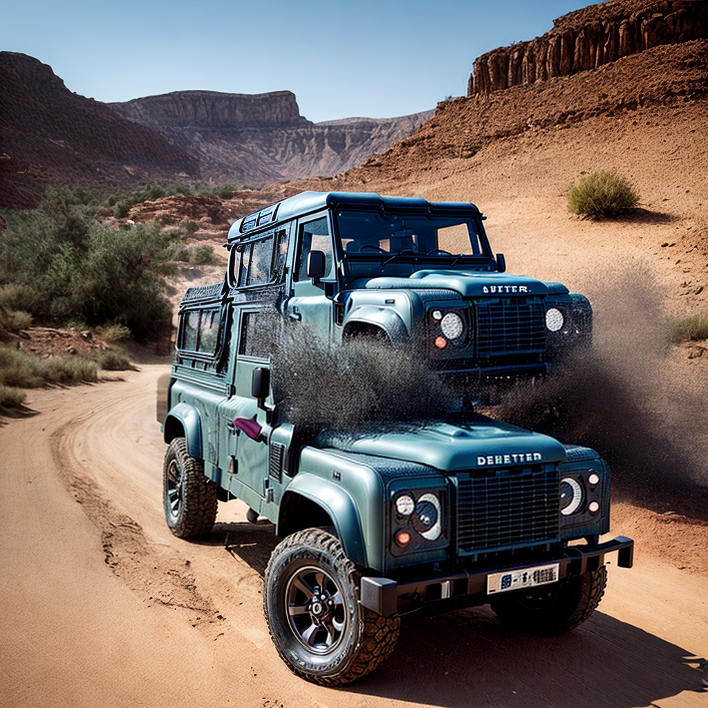 dusty defender wallpaper in old city