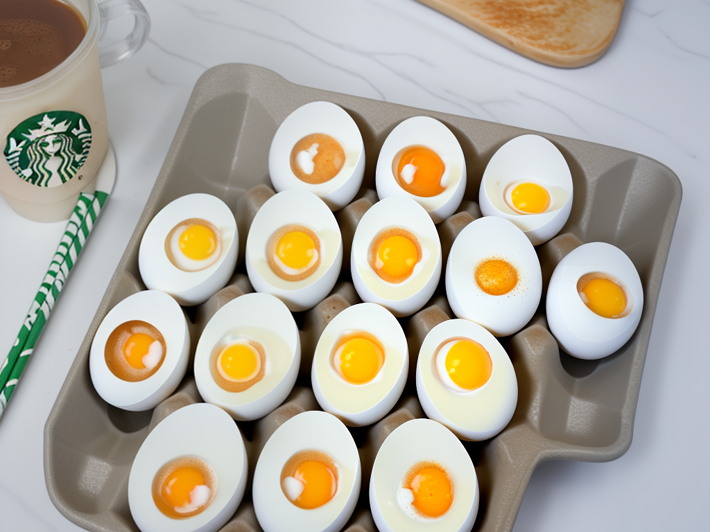 A Colorful Array of Fresh Eggs Displayed in a Carton Tray