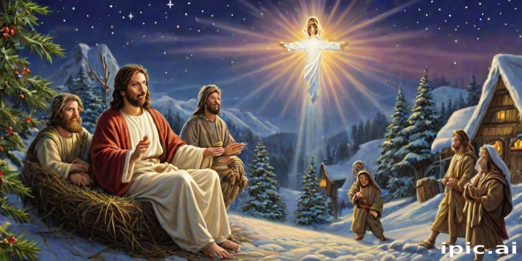 Divine Revelation: The Glorious Ascension of Christ Amidst a Winter ...