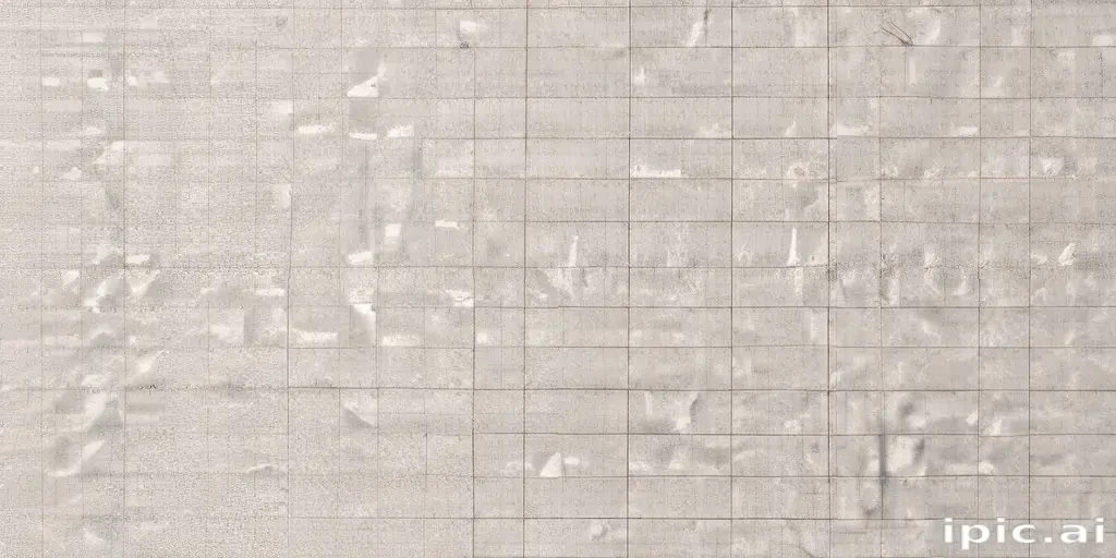 Textured Surface with Grid Pattern and Subtle Color Variations in Gray.