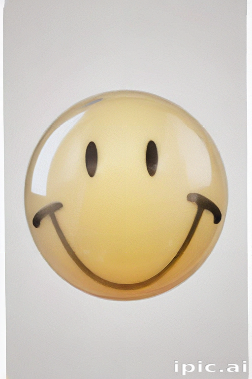 Bright and Cheerful Smiley Face Icon Bringing Joy and Positivity