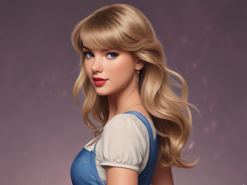 taylor swift as an Disney cartoon