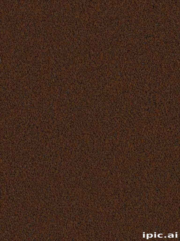 Abstract Texture of Earthy Brown Tones with Subtle Grain Patterns