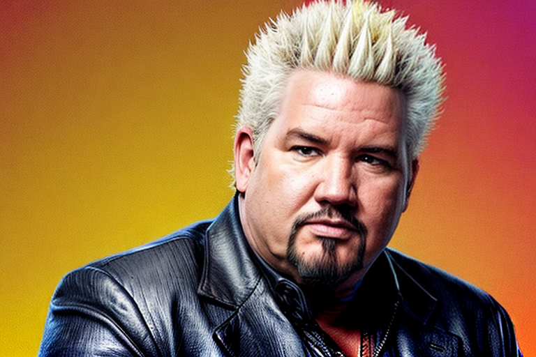 Guy Fieri in an old western film