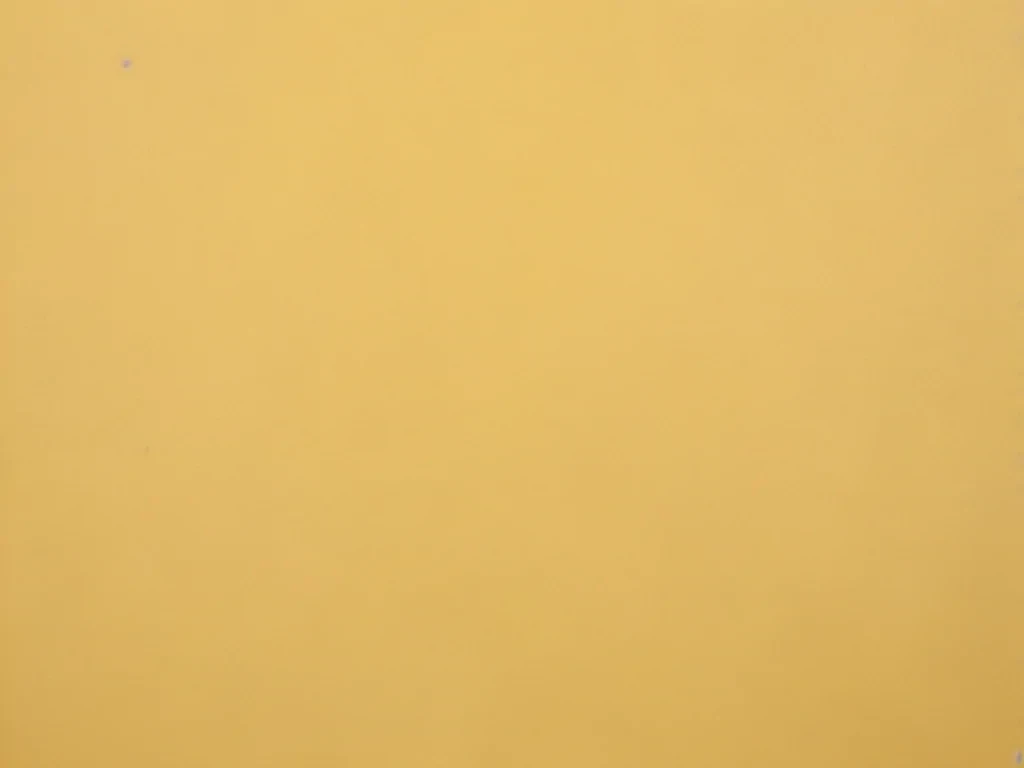 Bright Yellow Background with a Soft and Smooth Texture for Design Purposes