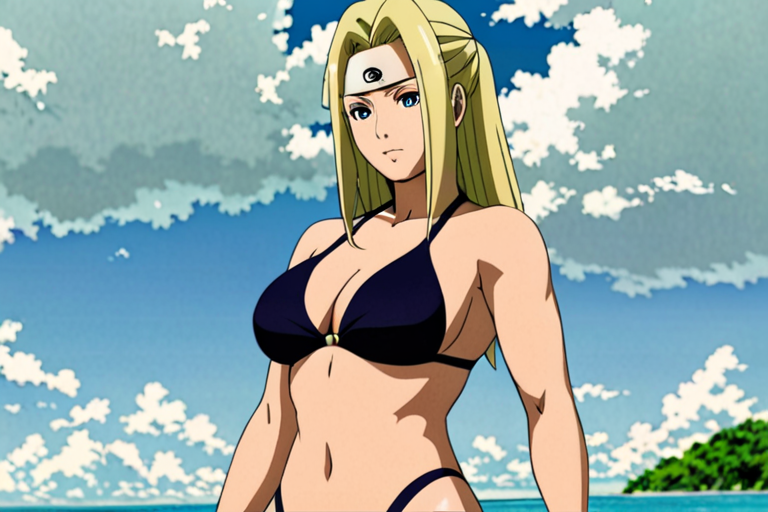 Tsunade in bikini