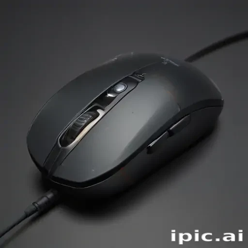 Modern Wired Gaming Mouse with Ergonomic Design and Customizable Features