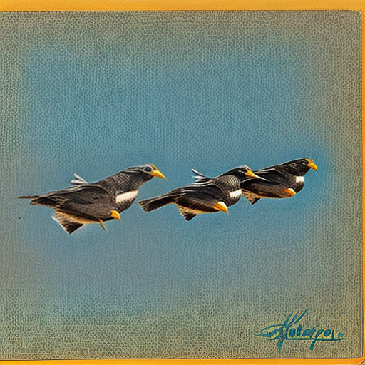 group of birds
