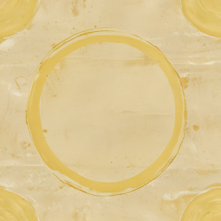 Fancy yellow circle