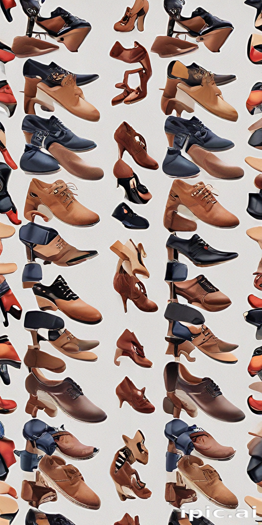 A Stylish Array of Diverse Shoe Designs Perfect for Every Occasion.