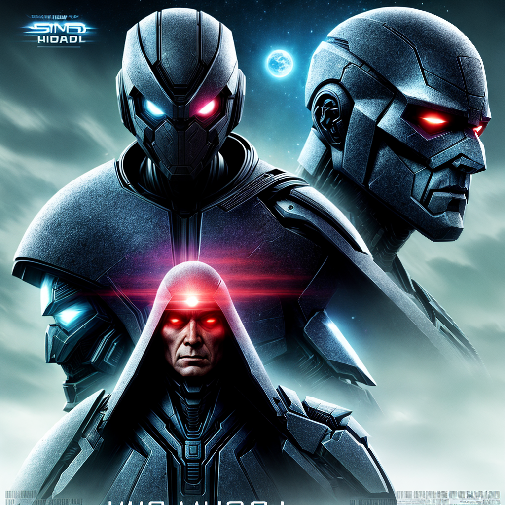 humanoid sci fi movie poster art