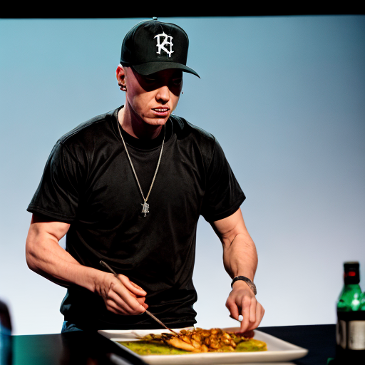 eminem eating
