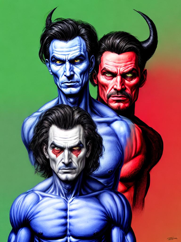 half man and half devil