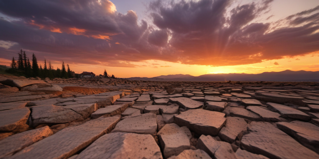 create a wallpaper using ground perspective image of earthquake ...