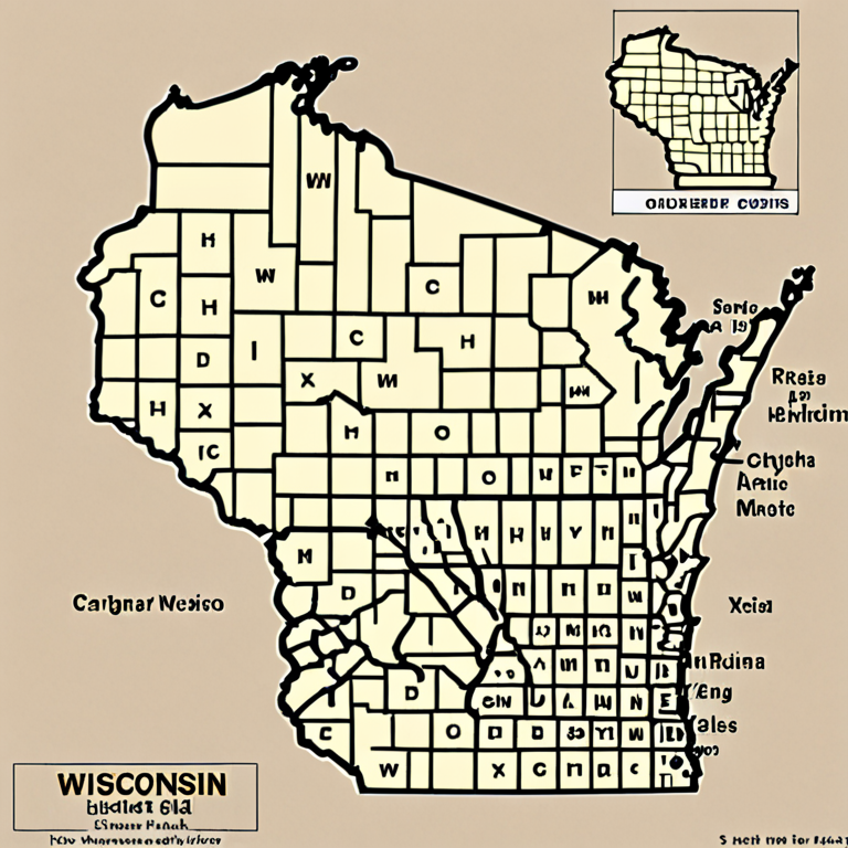 Wisconsin outline