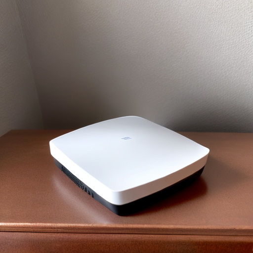 white router with 4 antennas