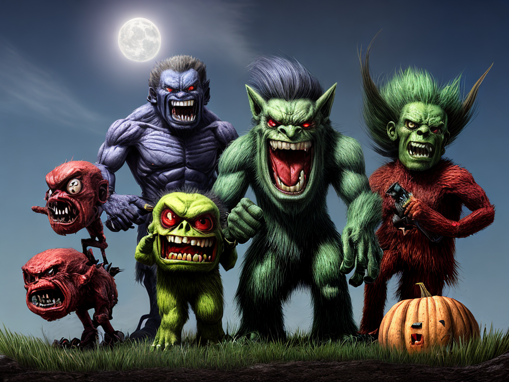 grotesque horror monsters