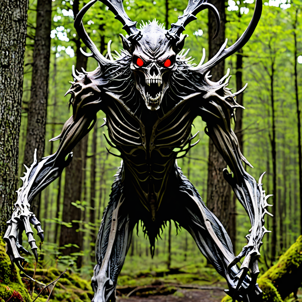 radioactive mutated wendigo