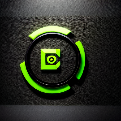 Nvidia company logo without text, with mechanical engineering ...