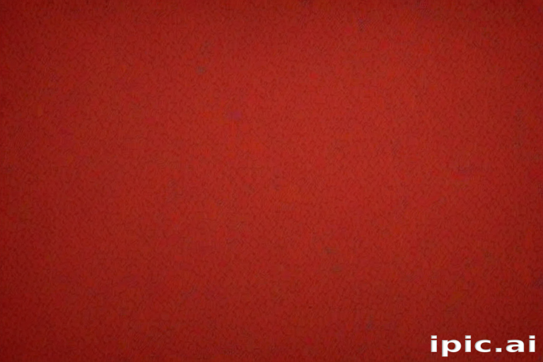 Vibrant Red Background with Subtle Texture and Light Patterns for Design