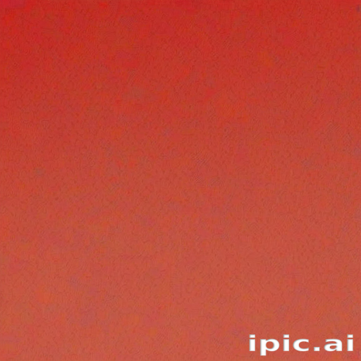 A Vibrant Gradient of Warm Red and Subtle Textures in Background.
