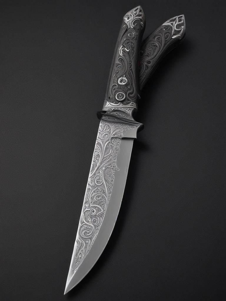 Intricate Design of a Beautifully Crafted High-Quality Decorative Knife.