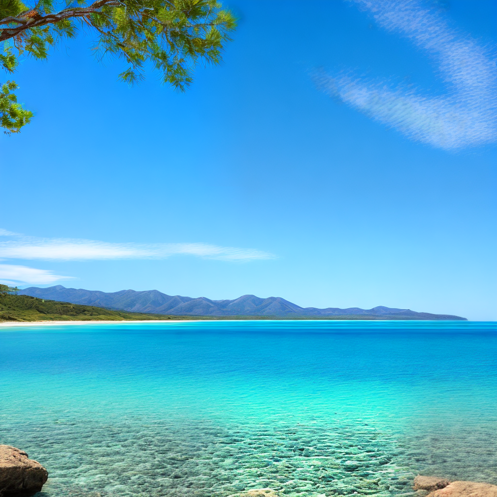 Cerulean Depths, Azure Expanse, Sky Blue, Peaceful Blue, Clear Day - A ...