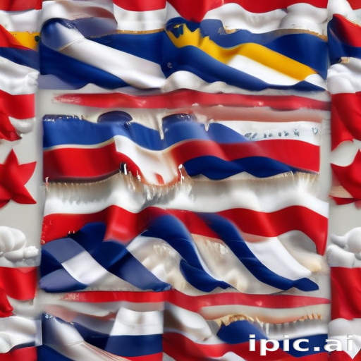 Colorful Display of Intertwined National Flags Representing Global ...