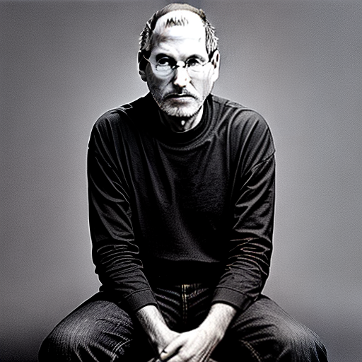 steve jobs drinking beer