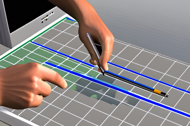 high resolution picture of a person doing simulation work in ansys software