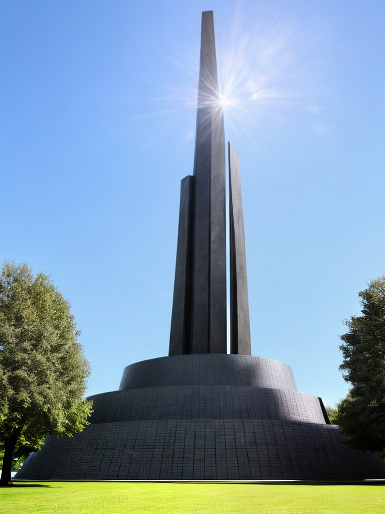 A giant Soviet avant-garde Stalin monument