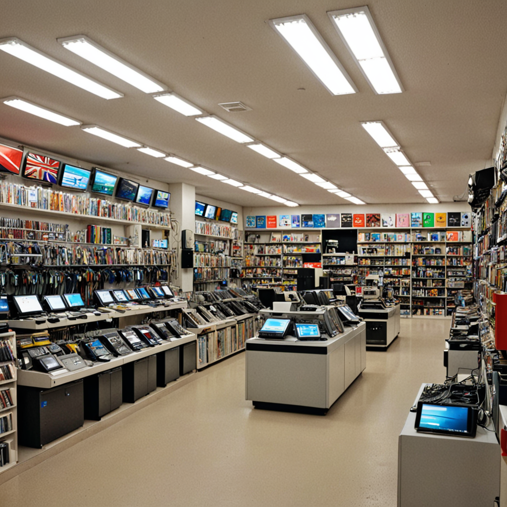 electronics shop