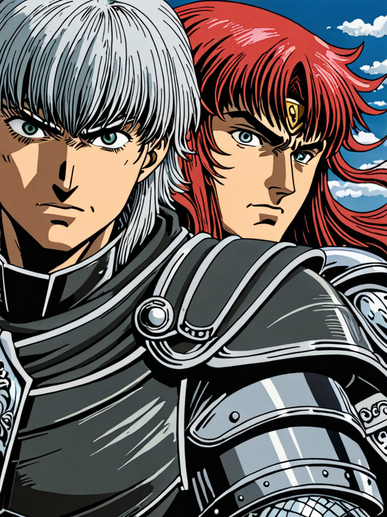 Guts vs Griffith berserk
