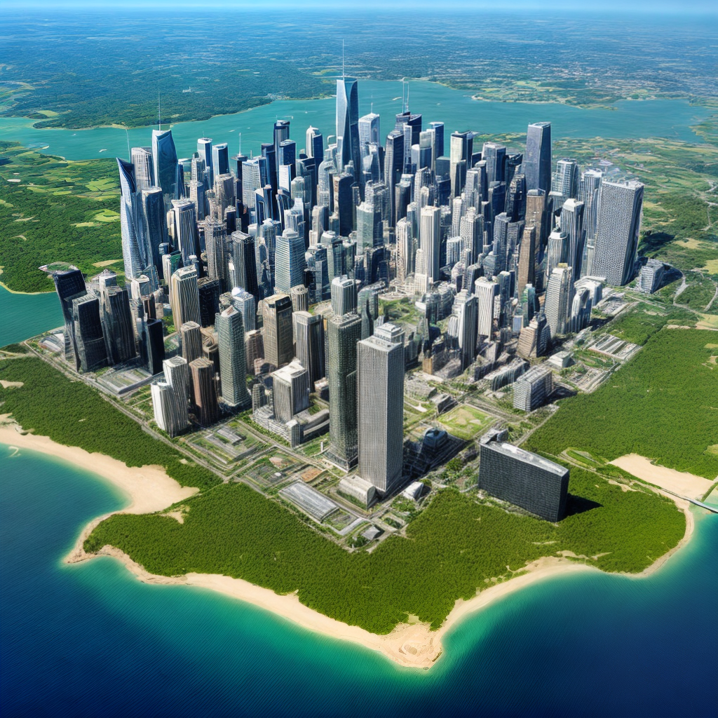 Most Gorgeous, Beautiful and Joyful Super High-end Advanced Future City