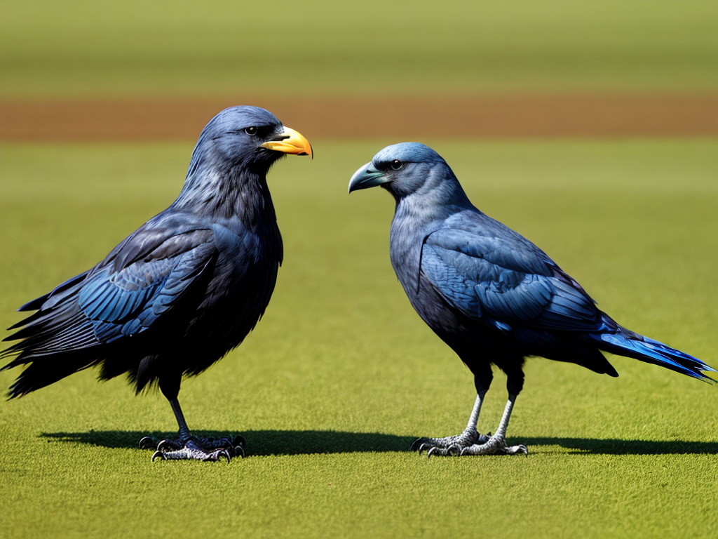 blue crow realistic player