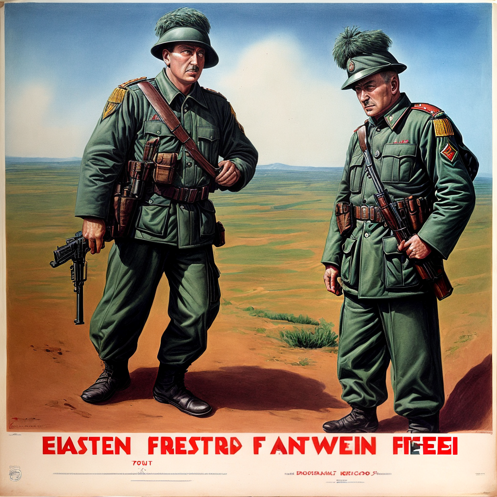 eastern front art movie poster