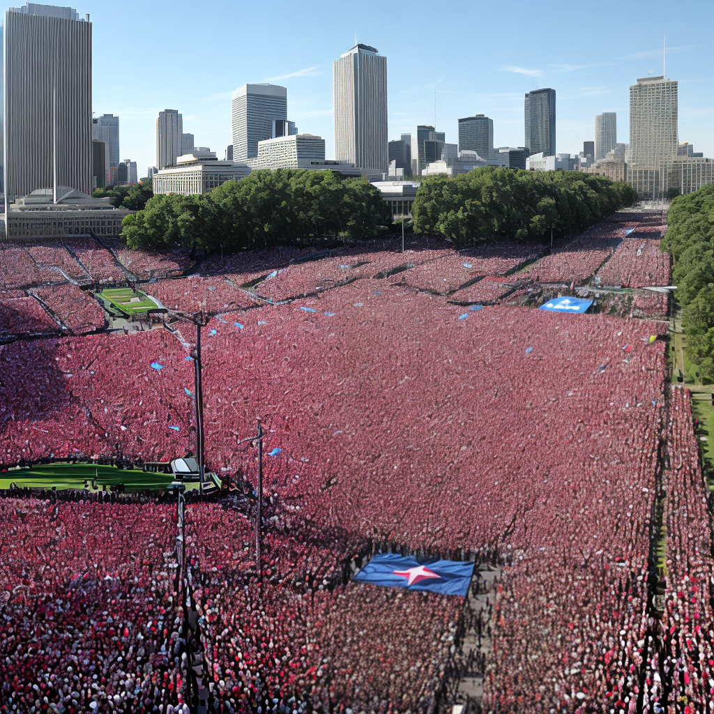 political rally movie poster