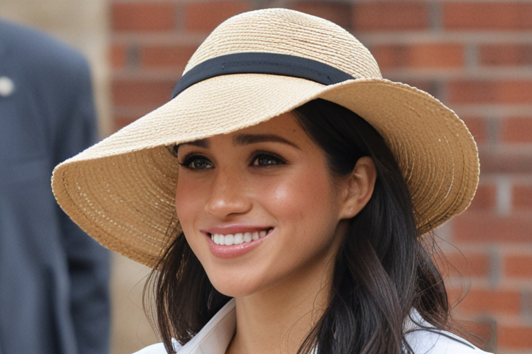 Meghan Markle beach hat