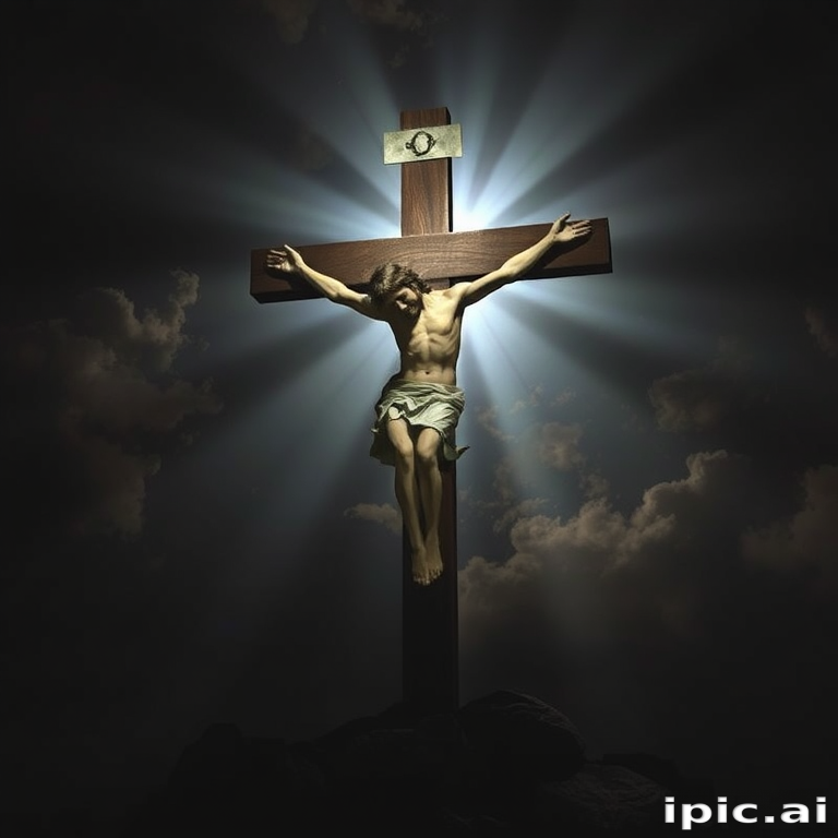 Symbol of Faith: The Crucifixion Depicting Sacrifice and Divine Love