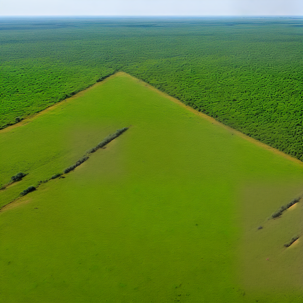 Panoramic view of the Kurukshetra battlefield, with soldiers, chariots ...