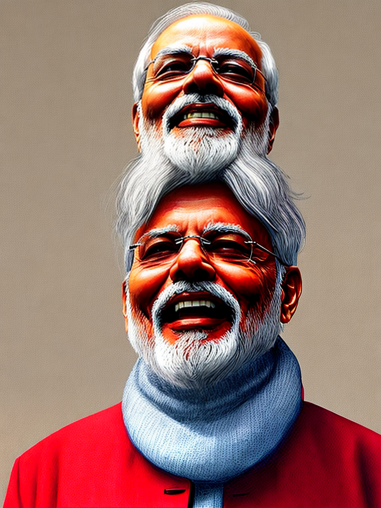 Modi singing