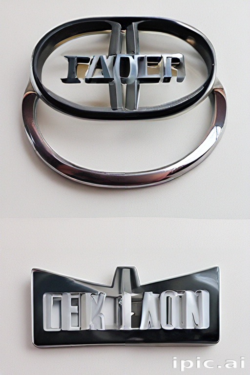 Creative Showcase of Unique Metallic Logo Designs with Distinctive ...