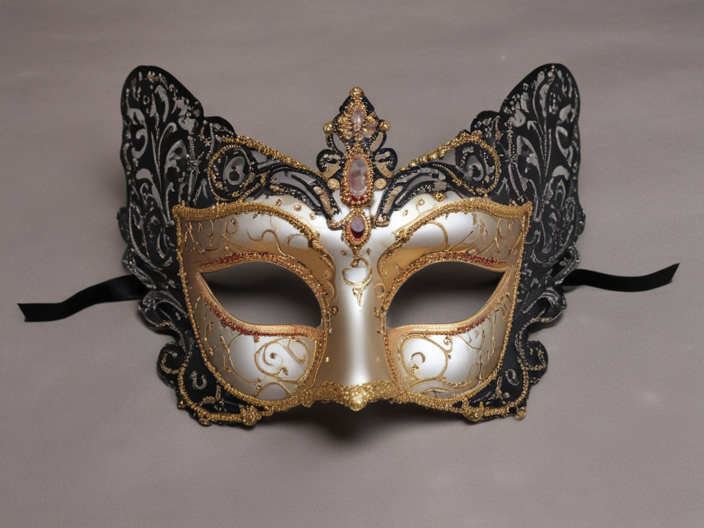 luxury carnival masquerade mask
