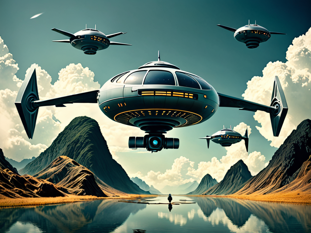 surreal asian sci fi invasion surreal art
