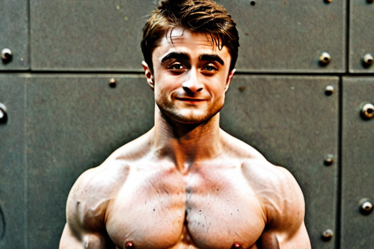 daniel radcliffe bulk muscle