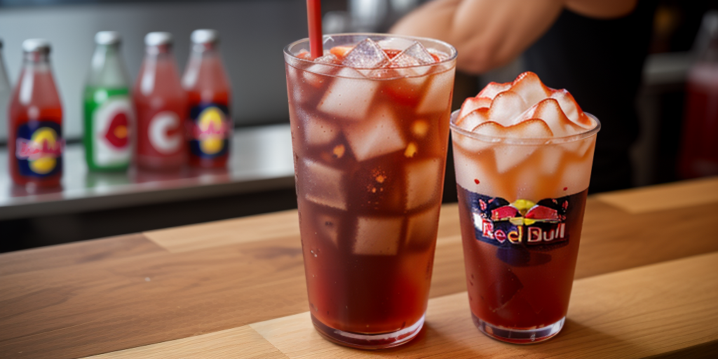 Refreshing Summer Beverages: Iced Drinks with Bold Flavors and Ice Cubes