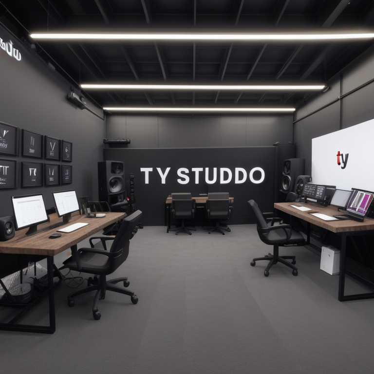 Modern Creative Workspace Design for Music Production and Collaboration ...