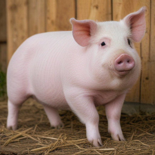 A VERY FAT PIG