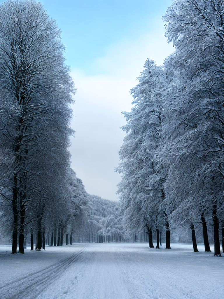 snowy british landscape