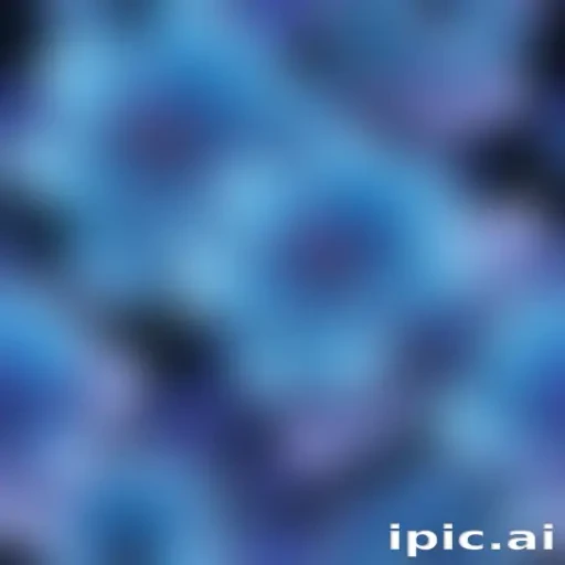 Abstract Blue Patterns and Textures Creating a Dreamlike Visual Experience